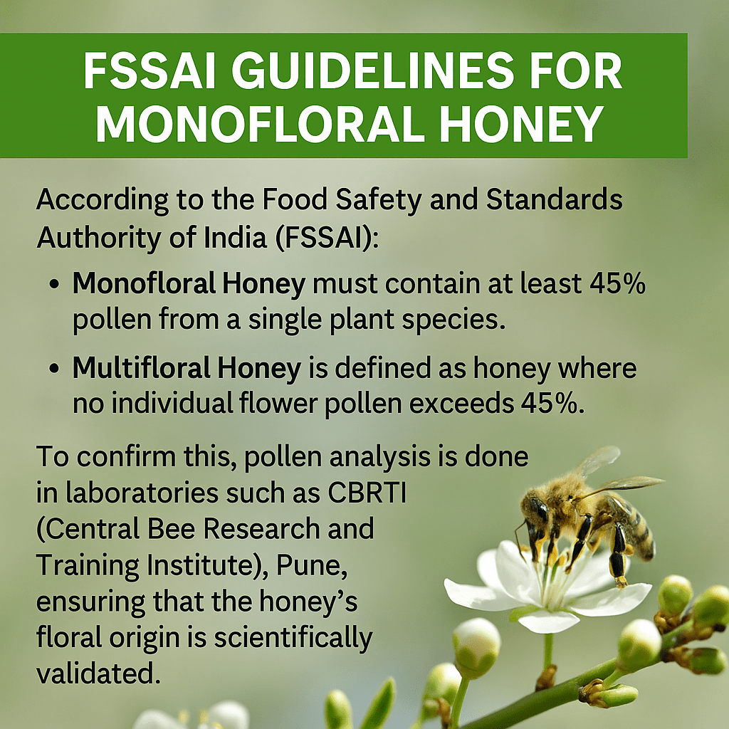 Monofloral honey (unifloral honey) | Bharat Honey
