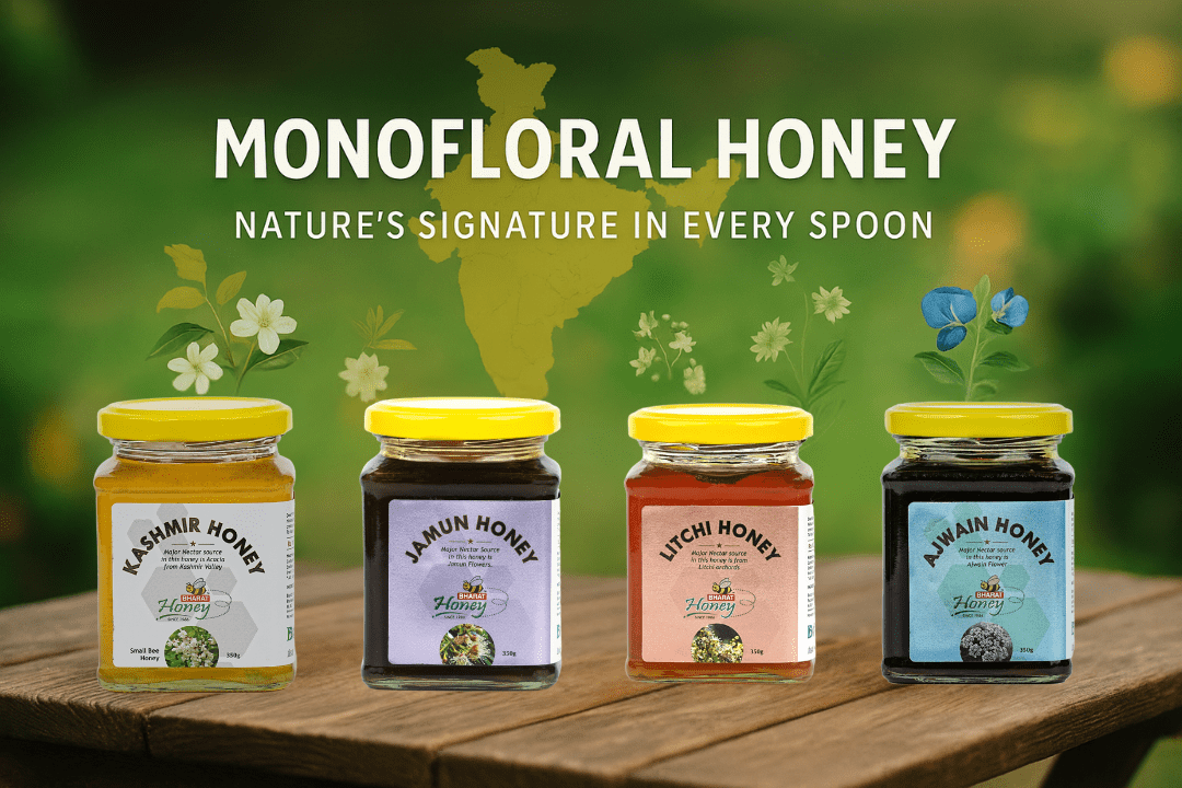 Monofloral honey (unifloral honey) | Bharat Honey
